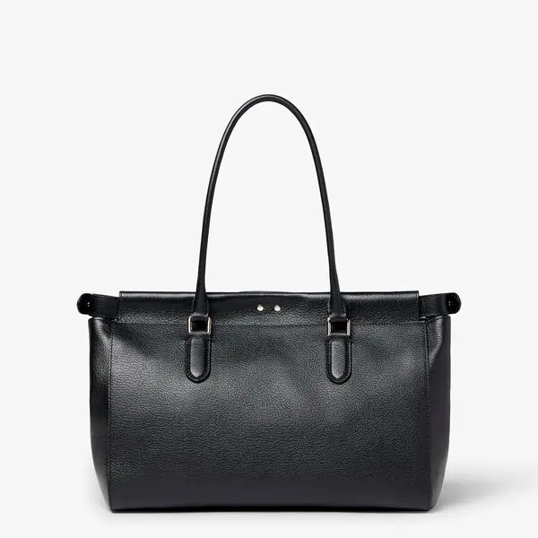 Fendi Peekaboo Tote Small Black Leather Bag